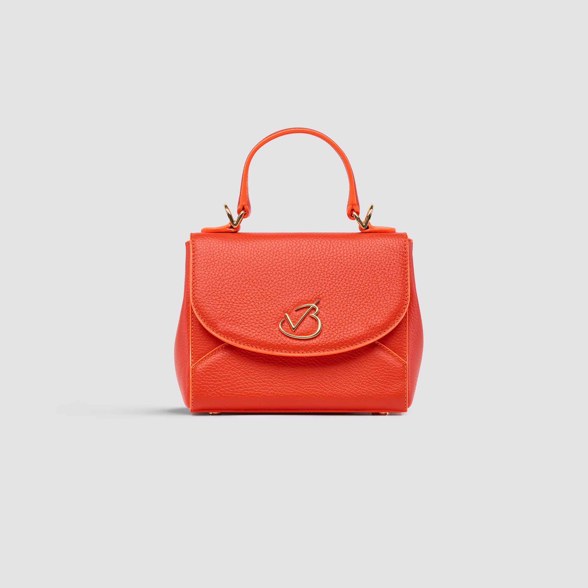 Ella BB Bright Sunset / Lederen handtas / Britt Van Driessche